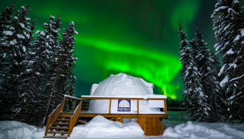 Northern Lights Viewing Accommodations in Alaska | Travel Alaska